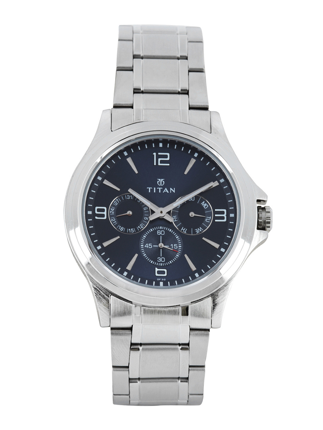 Buy Titan Eco Range Gents Men Blue Analogue Watch NL1698SM02 - Watches ...