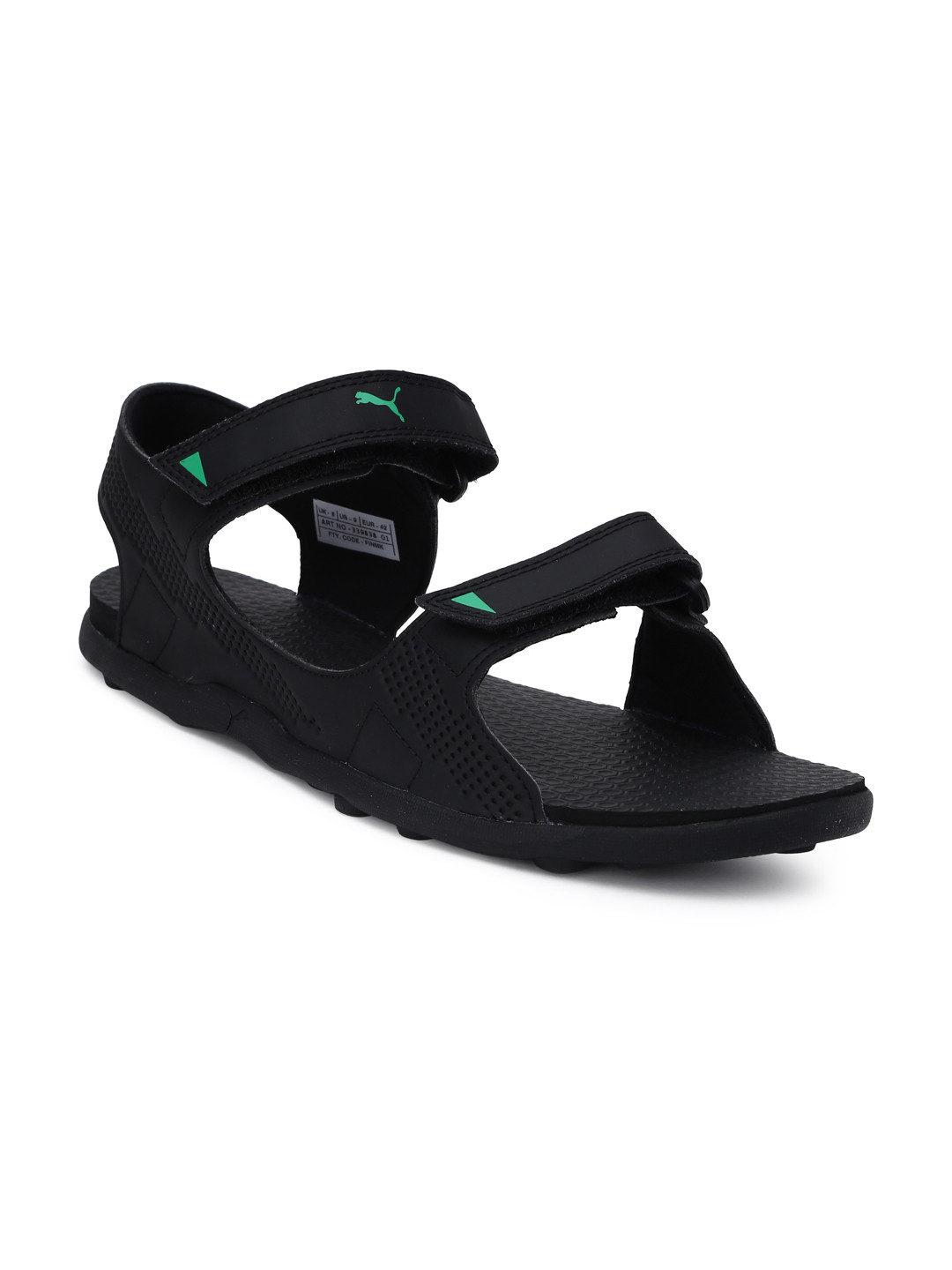 Buy Puma Black Shire Sports Sandals - Sandals for Unisex 11334734 | Myntra