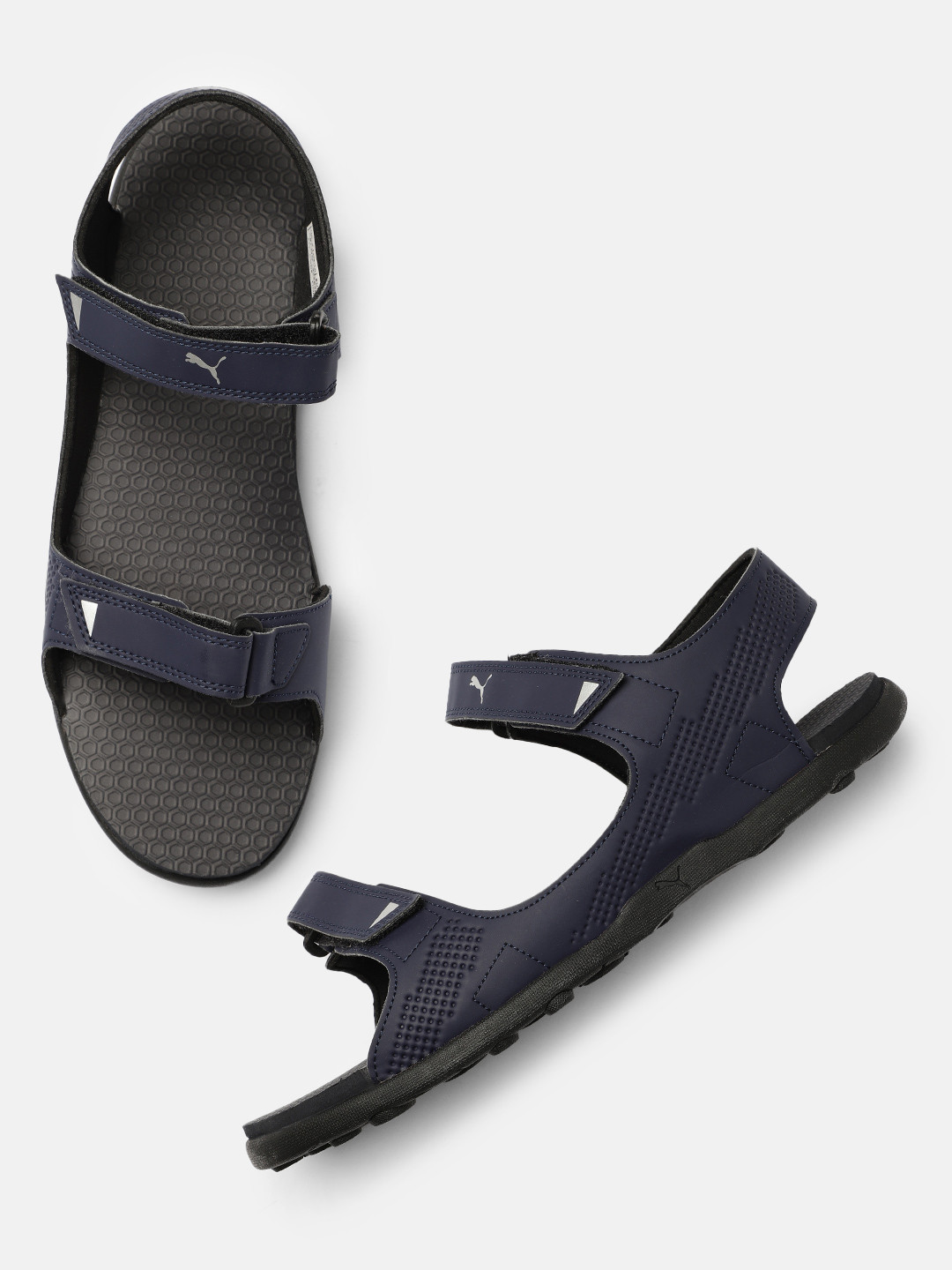 Buy Puma Unisex Navy Blue Shire IDP Sports Sandals - Sandals for Unisex ...