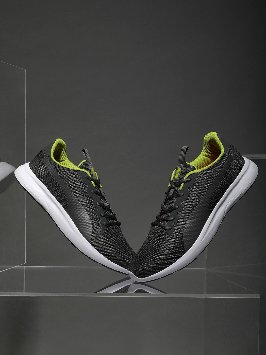 Buy Puma Men Grey Jigsaw Sneakers - Casual Shoes for Men 11335082 | Myntra