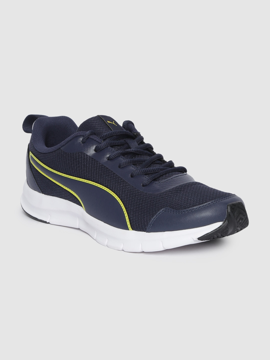 Buy Puma Men Navy Blue Flex Generation V1 Sneakers - Casual Shoes for ...
