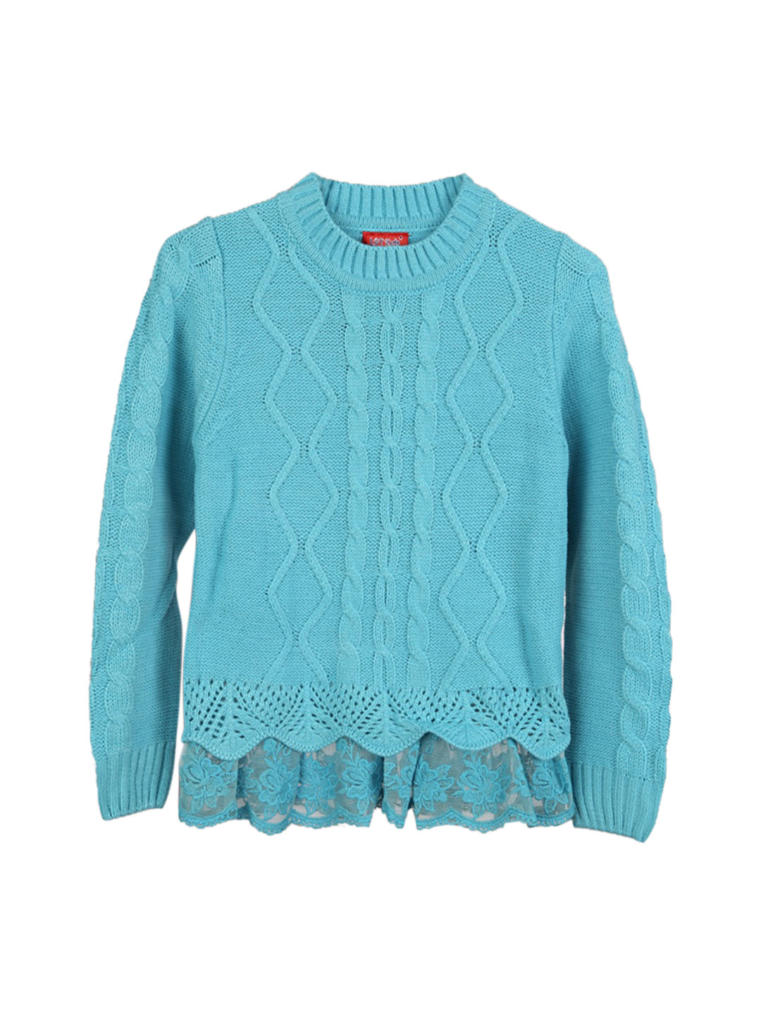 Buy Lilliput Girls Blue Sweater - Sweaters for Girls 1133548 | Myntra
