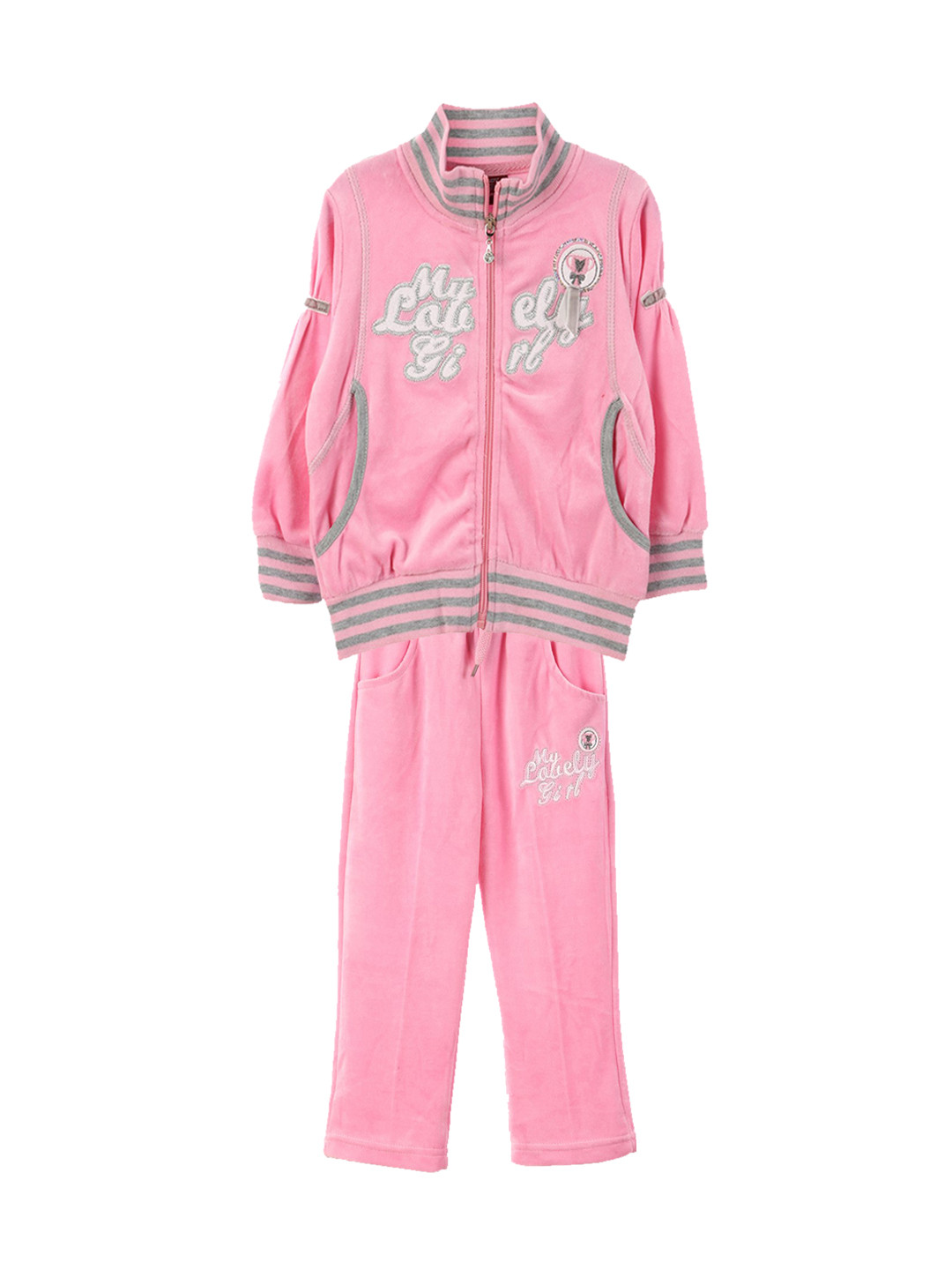 Buy Lilliput Girls Pink Tracksuit - Tracksuits for Girls 1133676 | Myntra
