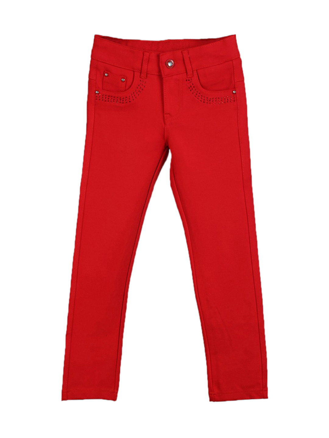 Buy Lilliput Girls Red Trousers - Trousers for Girls 1133734 | Myntra