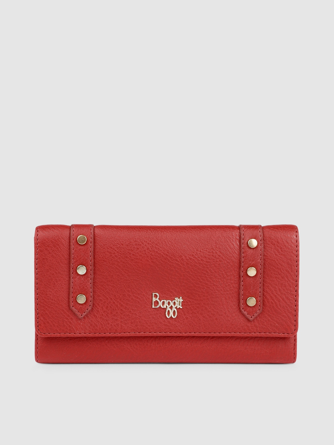Buy Baggit Women Red Solid Three Fold Wallet Wallets For Women 11375956 Myntra