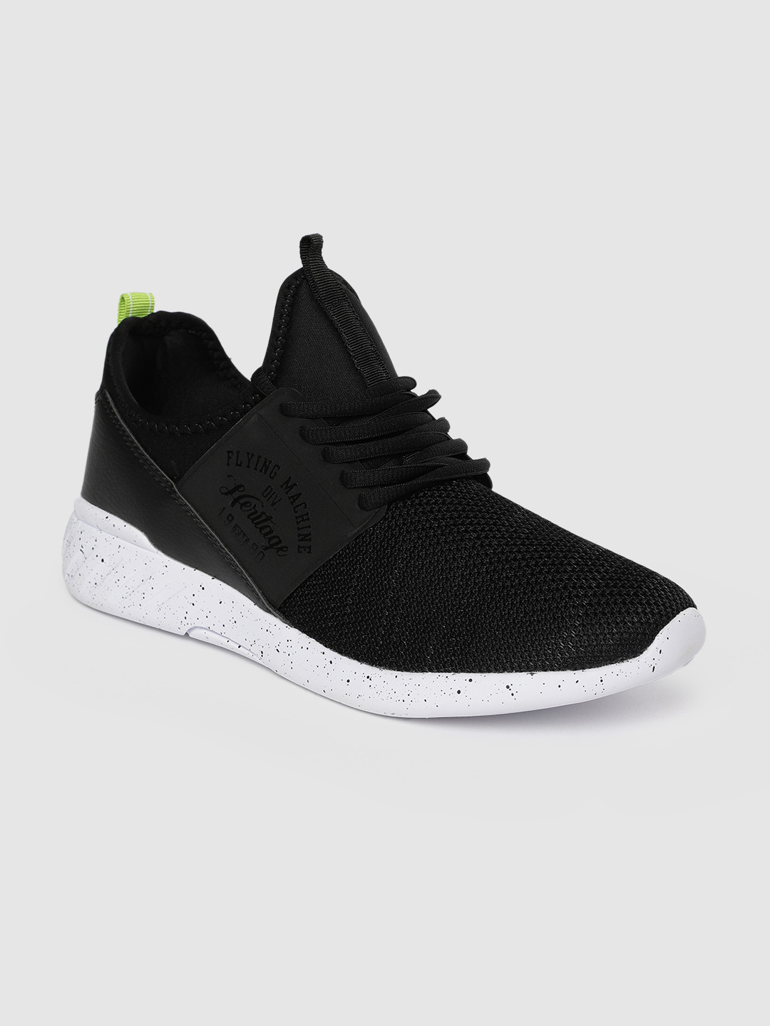 Buy Flying Machine Men Black Sneakers - Casual Shoes for Men 11381304 ...