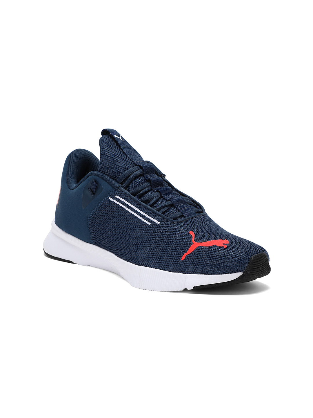 Buy Puma Unisex Flyer Modern Blue Mesh Running Shoes - Sports Shoes for ...