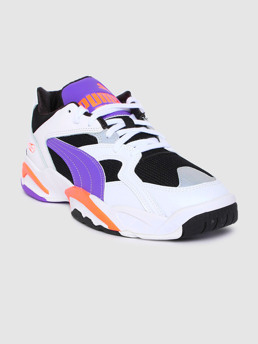Buy Puma Unisex White Performer Retro Sneakers - Casual Shoes for ...