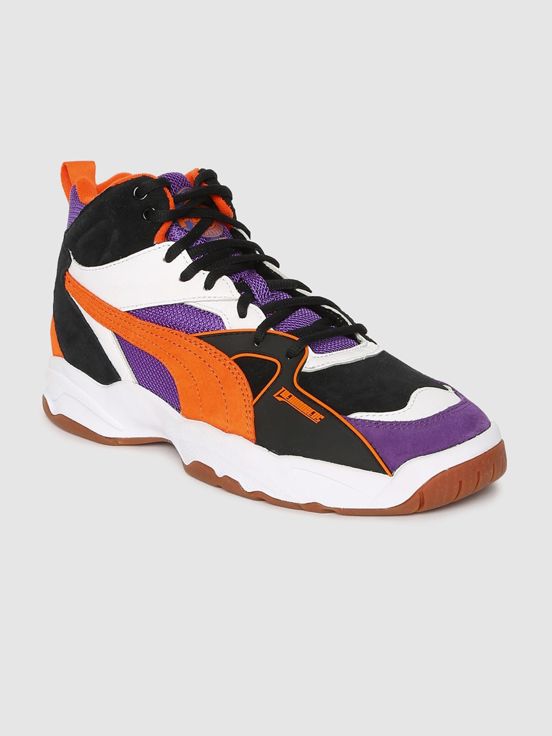 Buy Puma Unisex Multicoloured Printed THE HUNDREDS Performer Mid Top ...