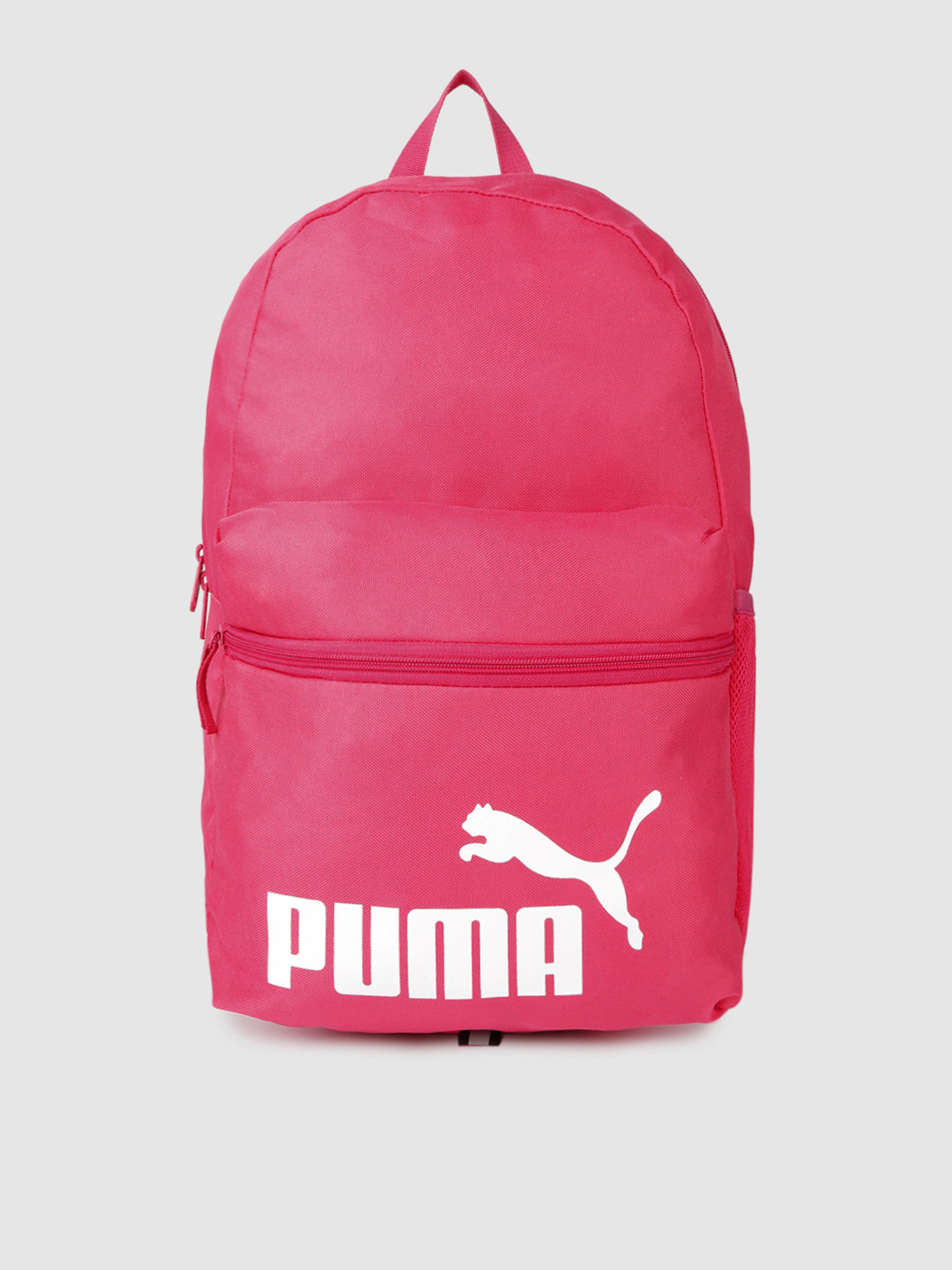 Buy Puma Unisex Pink Brand Logo Printed Phase Backpack - Backpacks for ...