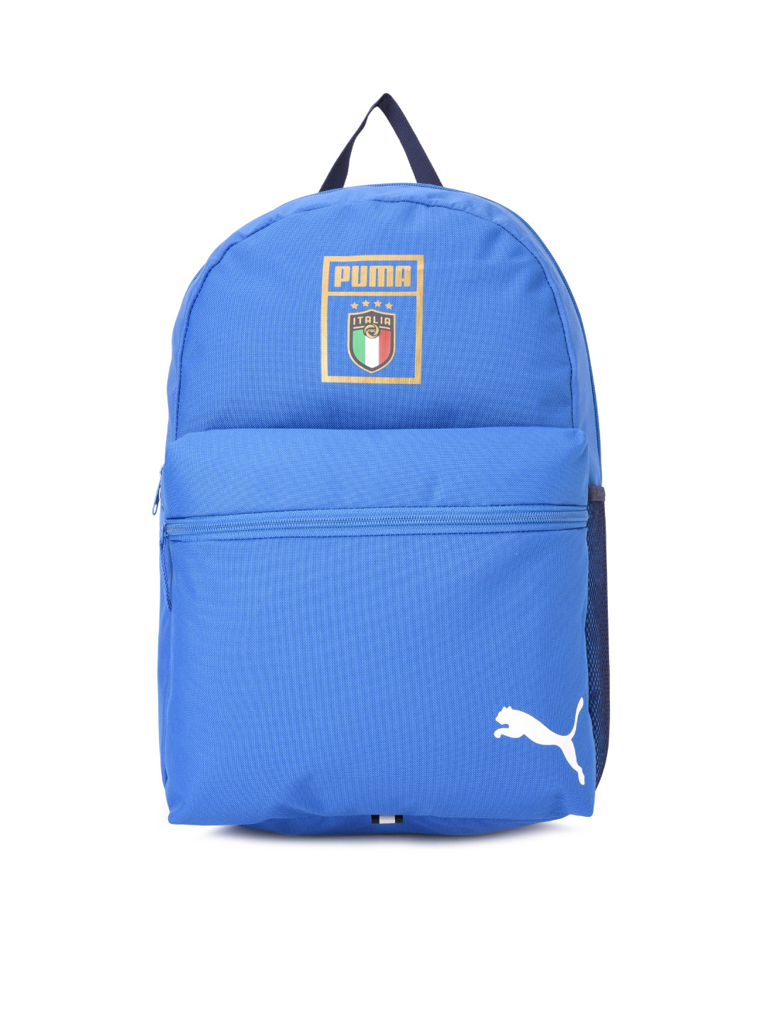 Buy Puma Unisex Blue Solid FIGC PUMA D.N.A Phase Backpack - Backpacks ...
