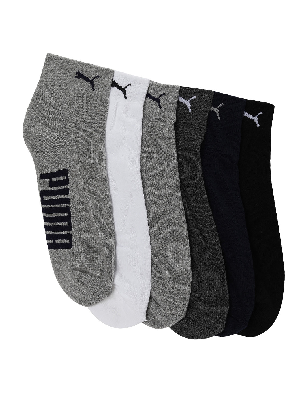 Buy Puma Ankle Length Half Terry 6P - Socks for Unisex 11423556 | Myntra
