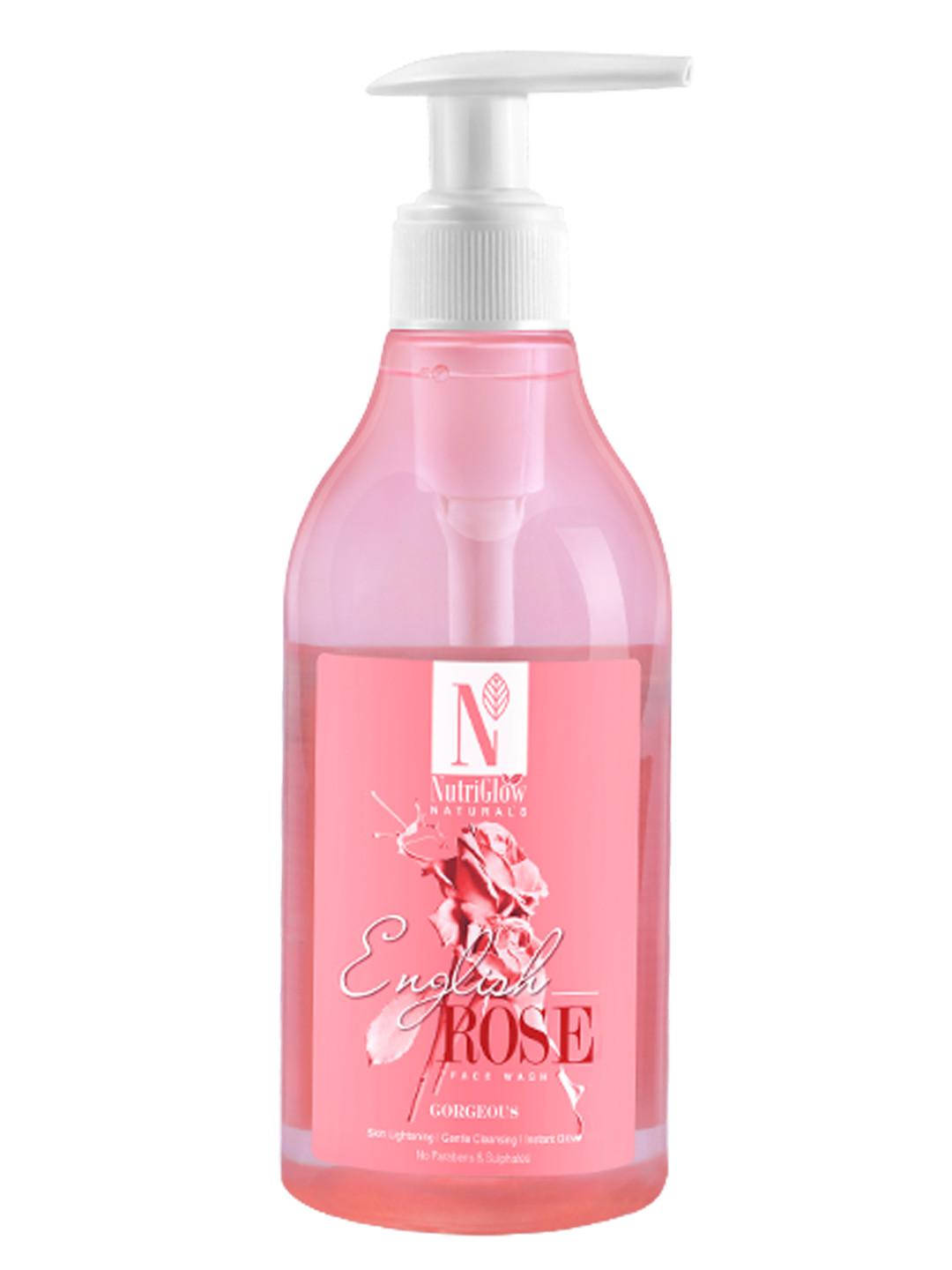 Buy NutriGlow Naturals English Rose Skin Lightening Sustainable Face ...