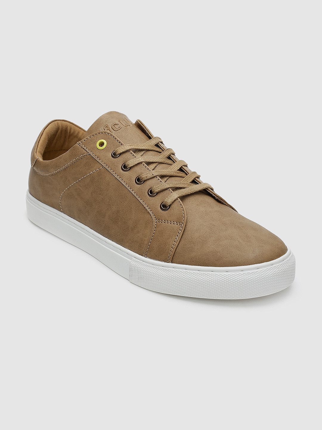 Buy French Connection Men Brown Solid Sneakers - Casual Shoes for Men ...