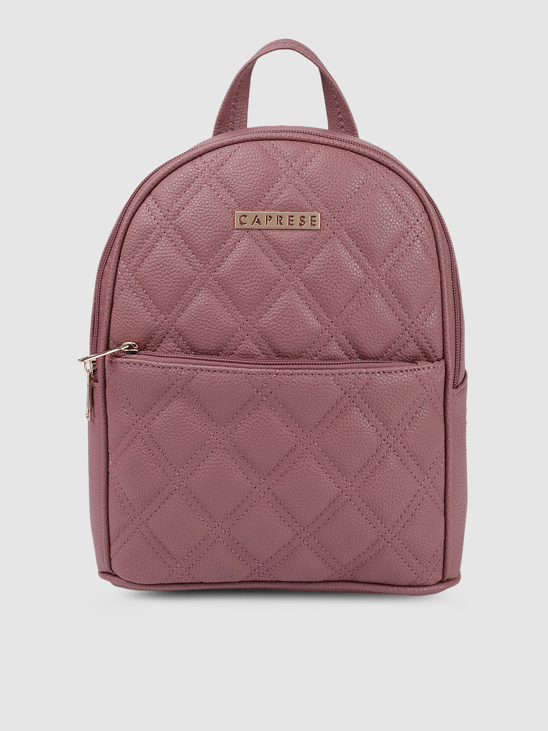 Buy Caprese Women Pink Quilted Backpack - Backpacks for Women 11511956 ...