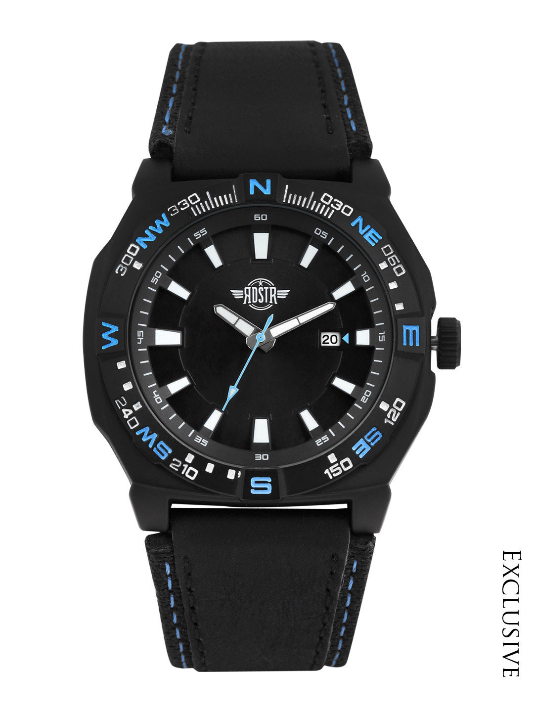 Buy RDSTR Men Black Dial Watch MFB PN Y S9559 - Watches for Men 1154766 ...