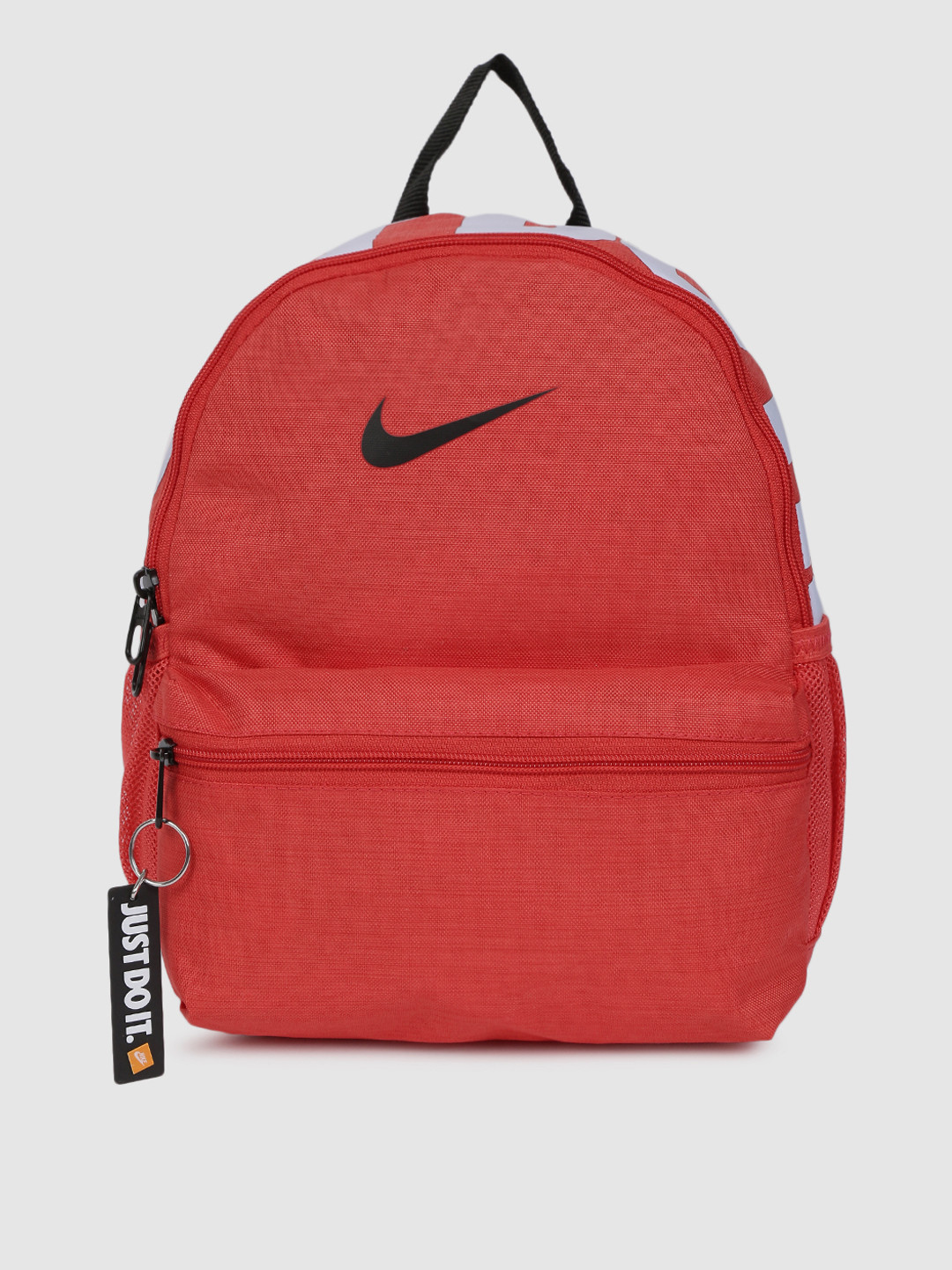 Buy Nike Unisex Kids Red Solid Backpack - Backpacks for Unisex Kids ...