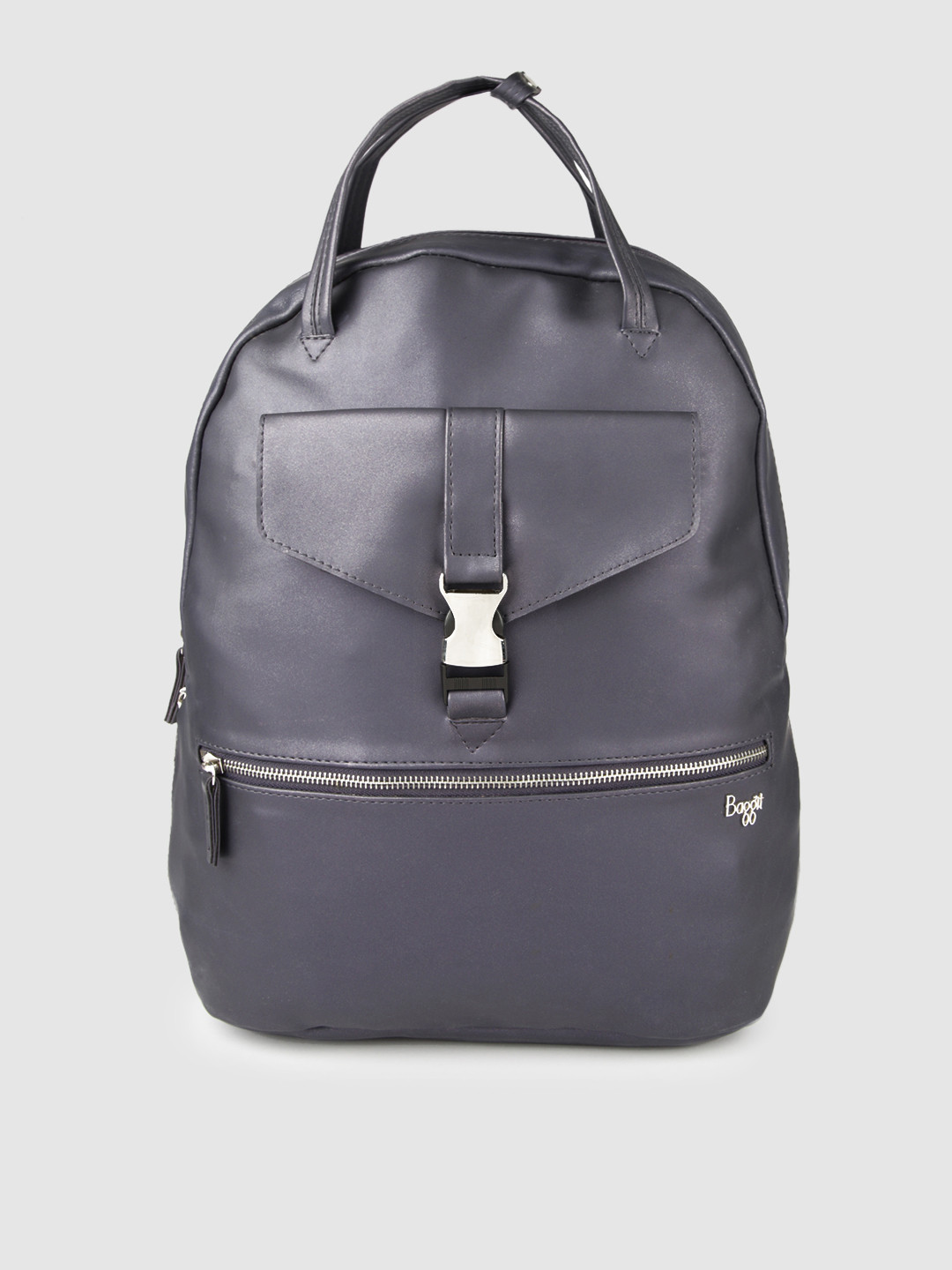 Buy Baggit Women Purple Solid Backpack - Backpacks for Women 11551102 ...