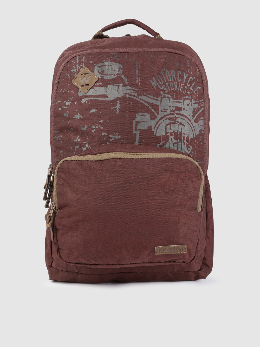 Buy Wildcraft Unisex Maroon Graphic Storm2 Laptop Backpack - Backpacks ...