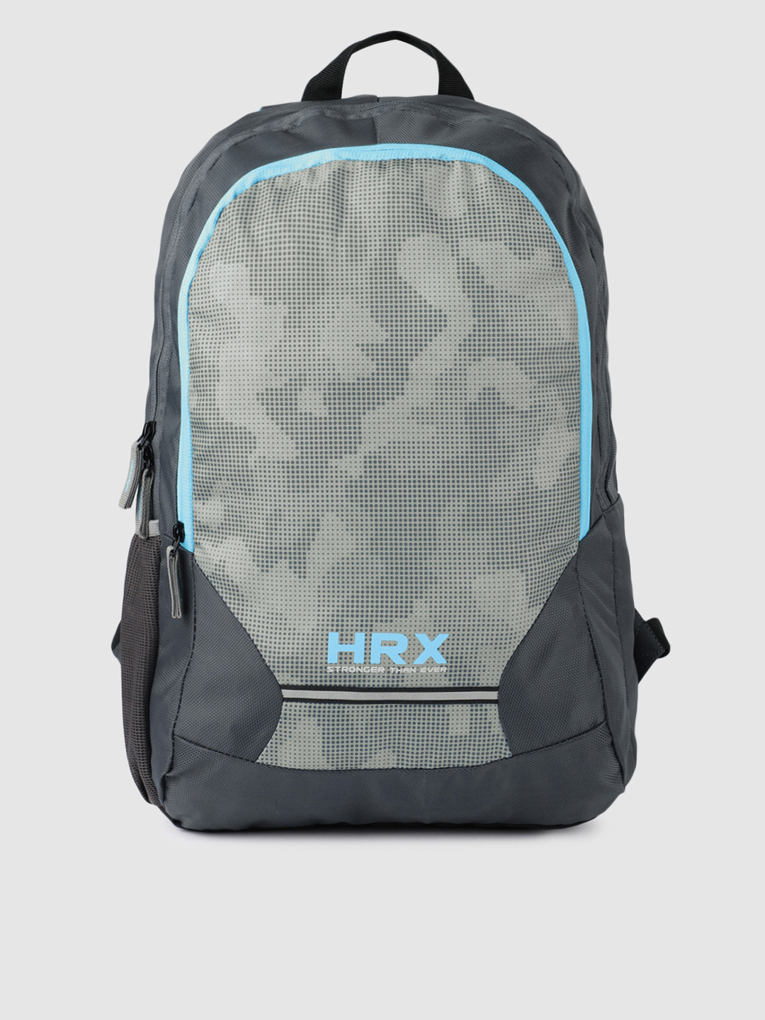 Buy HRX By Hrithik Roshan Unisex Grey Graphic Eco4 Backpack - Backpacks ...
