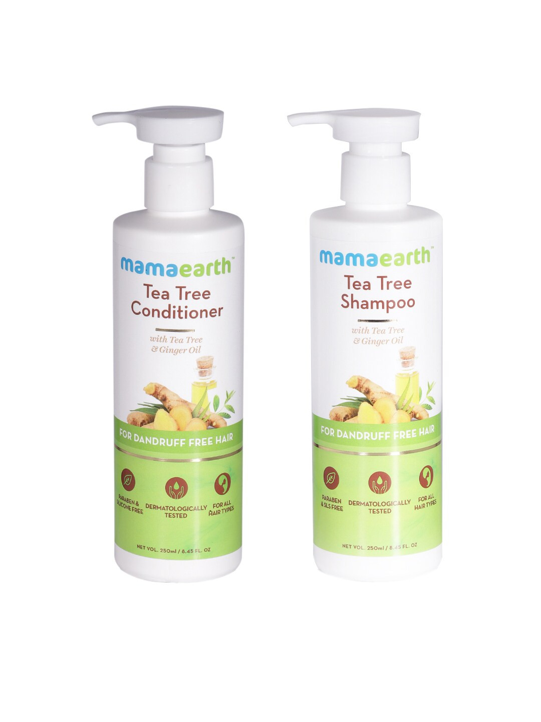Buy Mamaearth Sustainable Pack Of Tea Tree Shampoo Conditioner ...