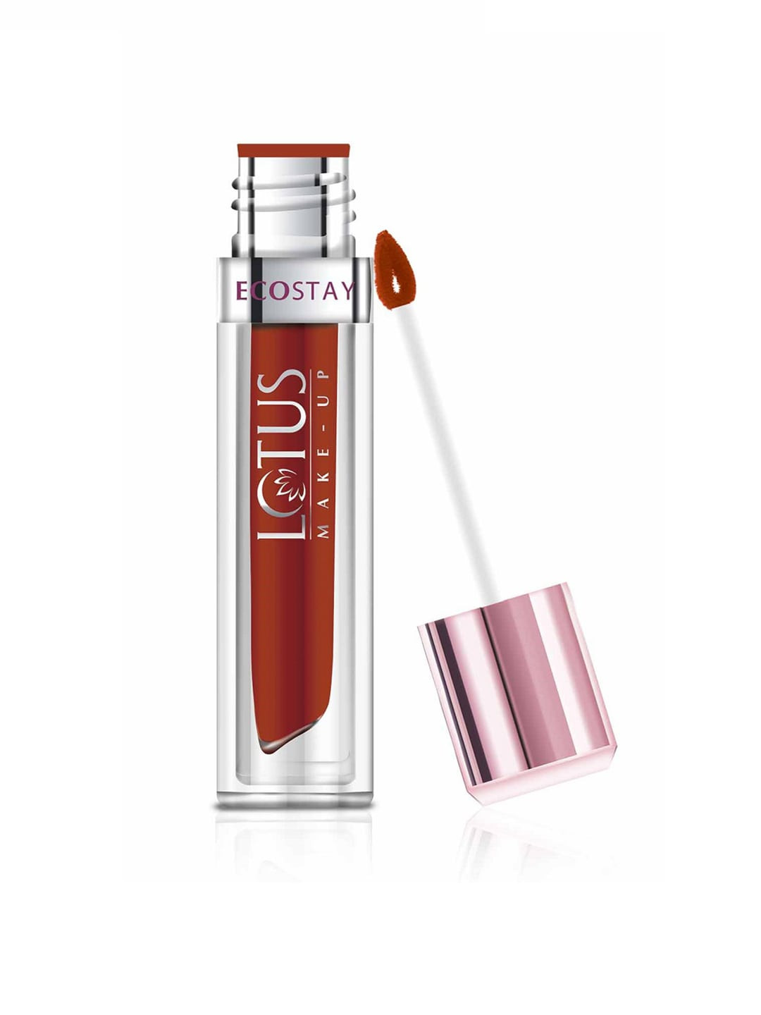 Buy Lotus Herbals Sustainable Ecostay Earthy Rust Matte Lip Lacquer ...