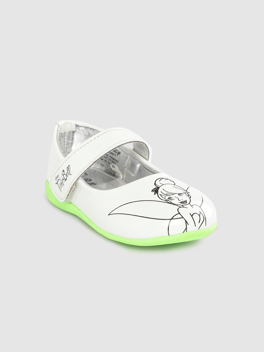 Buy Toothless Girls Disney Princess White & Black Tinkerbell Print Mary ...