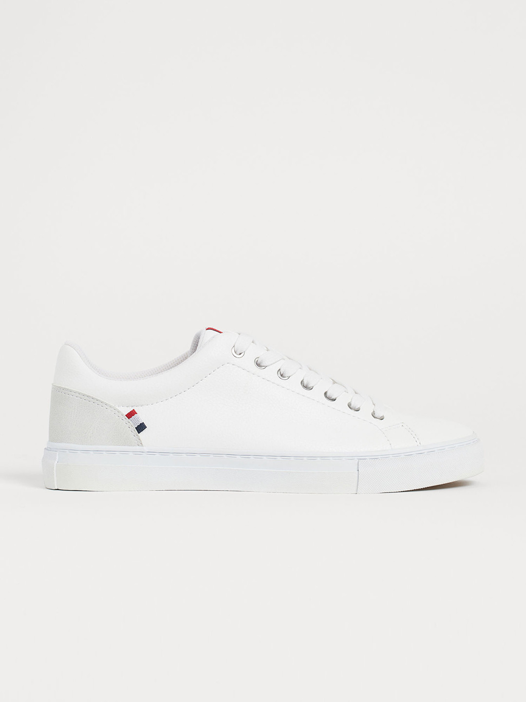 Buy H&M Men White Solid Trainers - Casual Shoes for Men 11655072 | Myntra