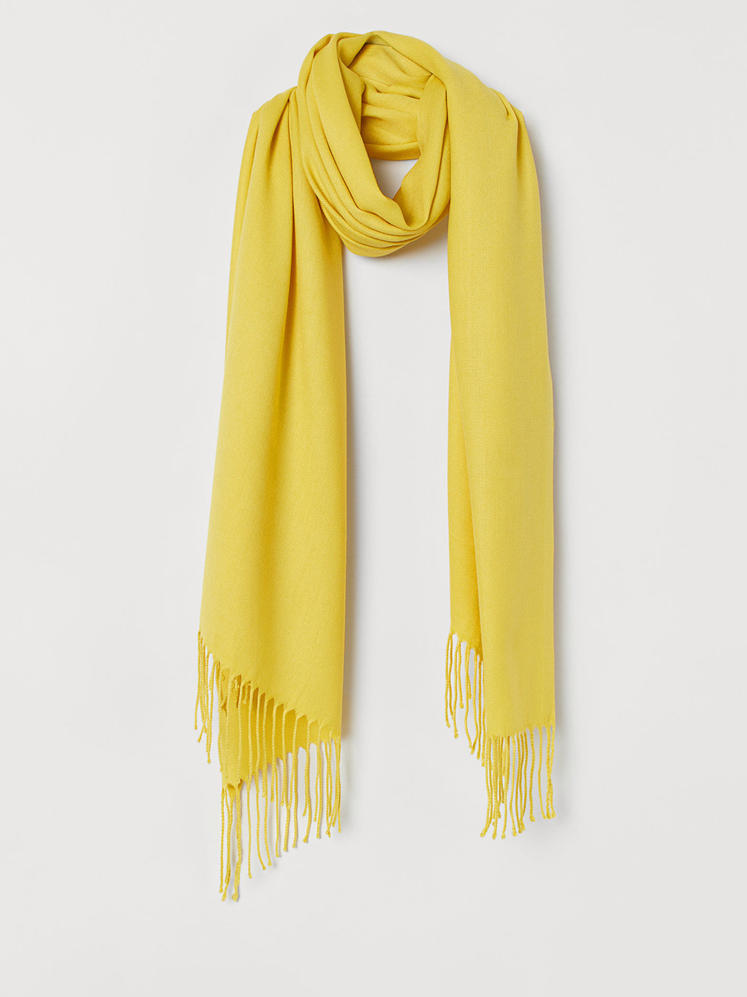 Buy H&M Women Yellow Woven Scarf - Scarves for Women 11655678 | Myntra