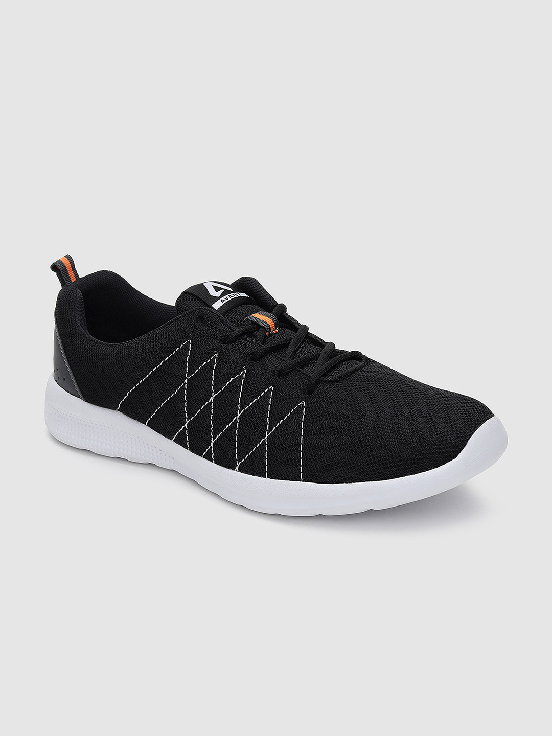 Buy AVANT Men Black Ultra Light Running Shoes - Sports Shoes for Men ...