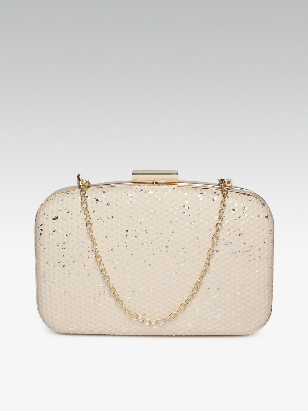 Buy 20Dresses Beige Textured Box Clutch - Clutches for Women 11677454 ...