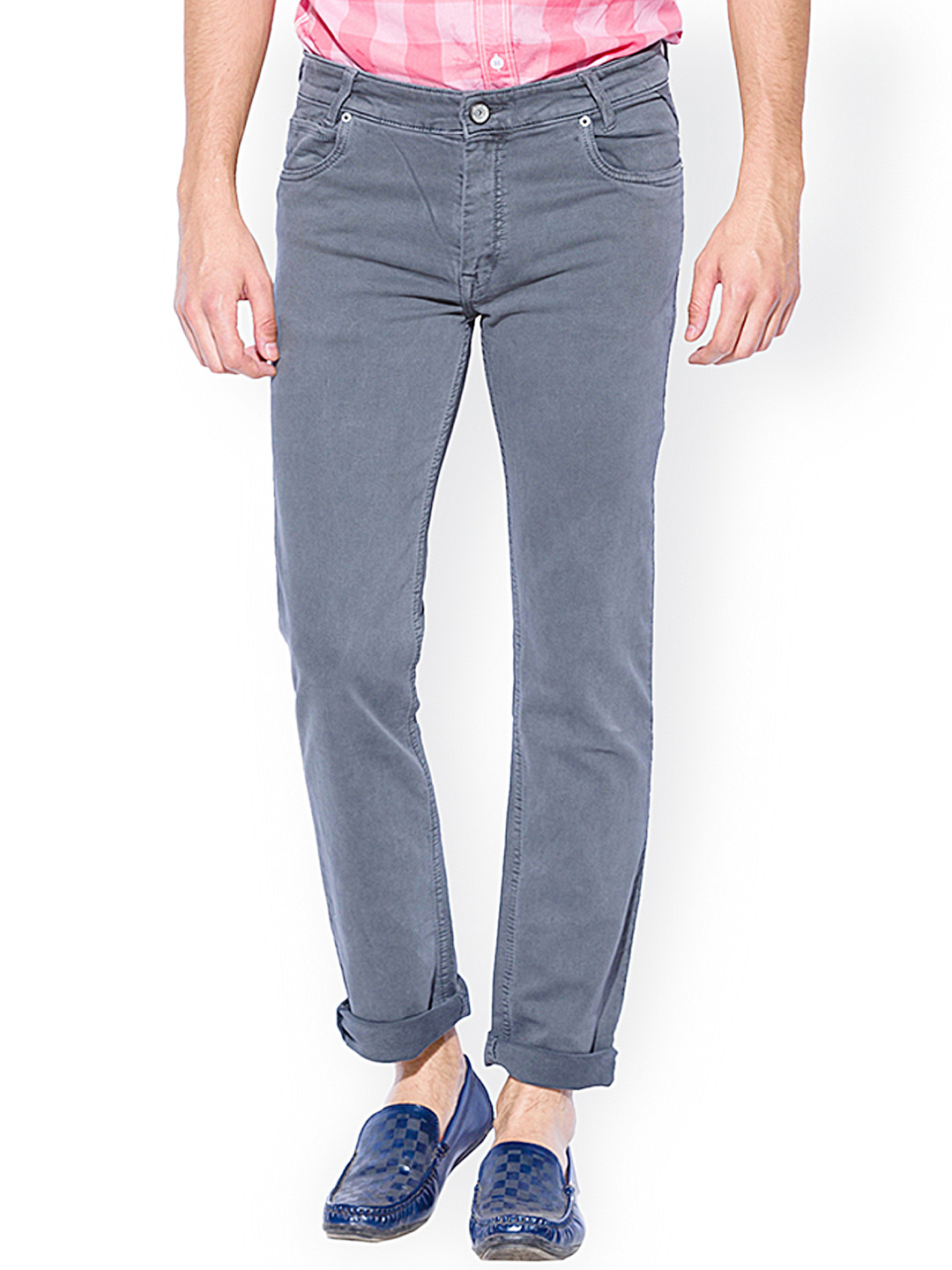 Buy Mufti Light Grey Jeans - Jeans for Men 1168495 | Myntra
