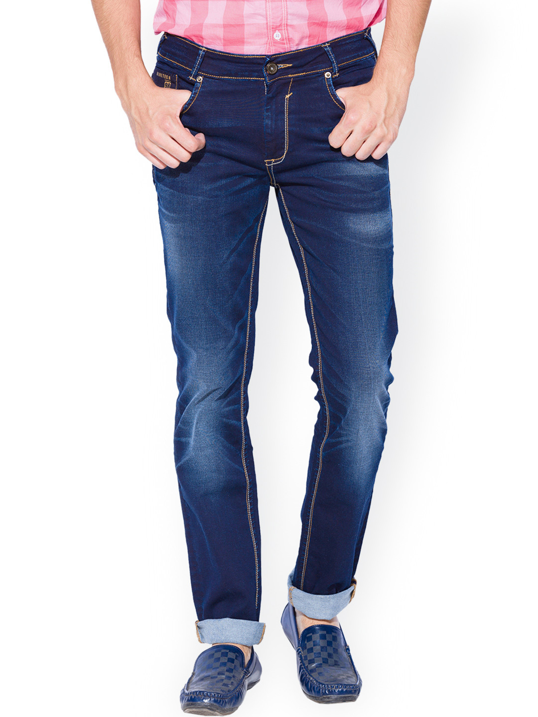Buy Mufti Blue Jeans - Jeans for Men 1168579 | Myntra