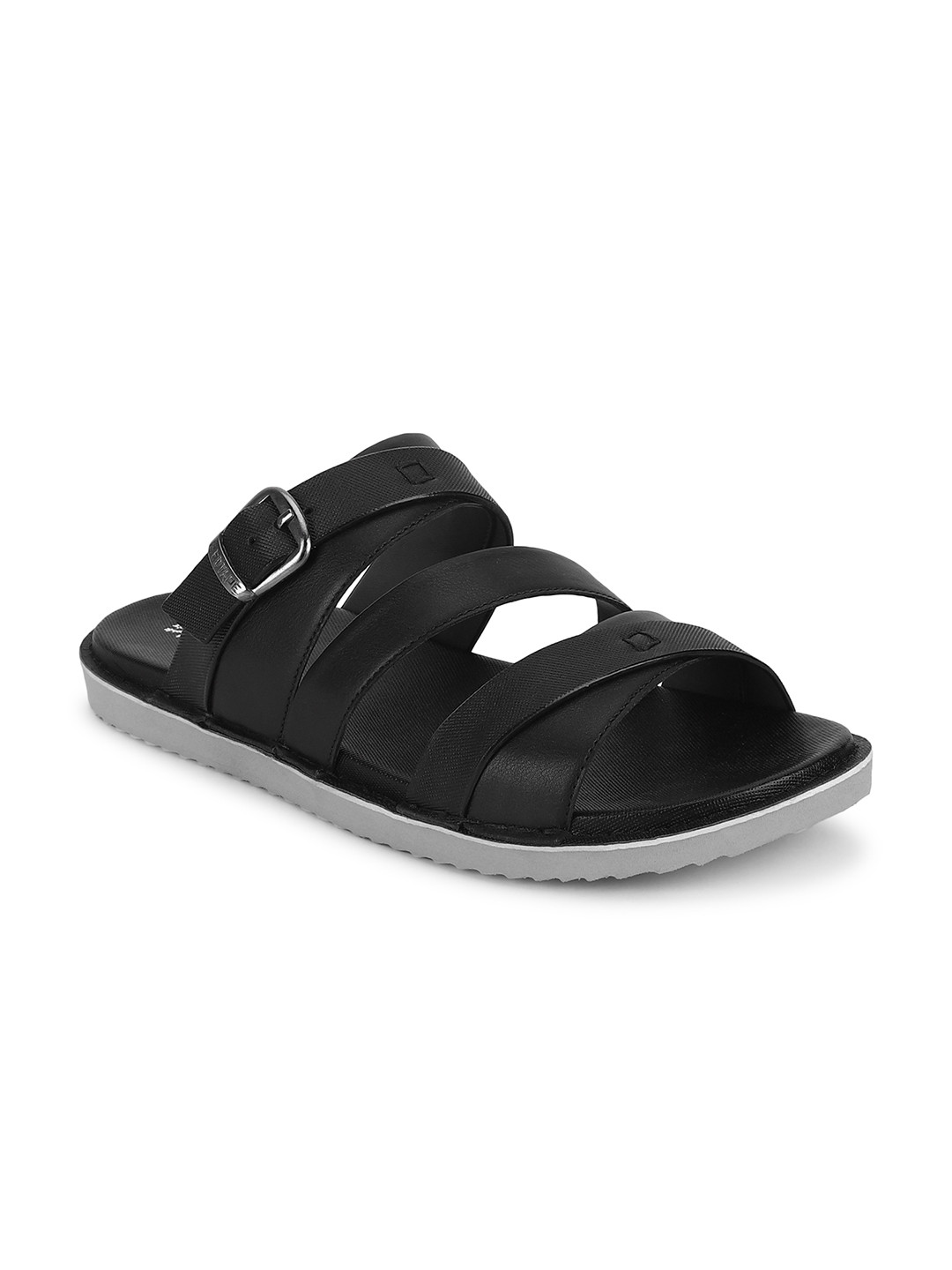 Buy Red Tape Men Black Sandals - Sandals for Men 11693348 | Myntra