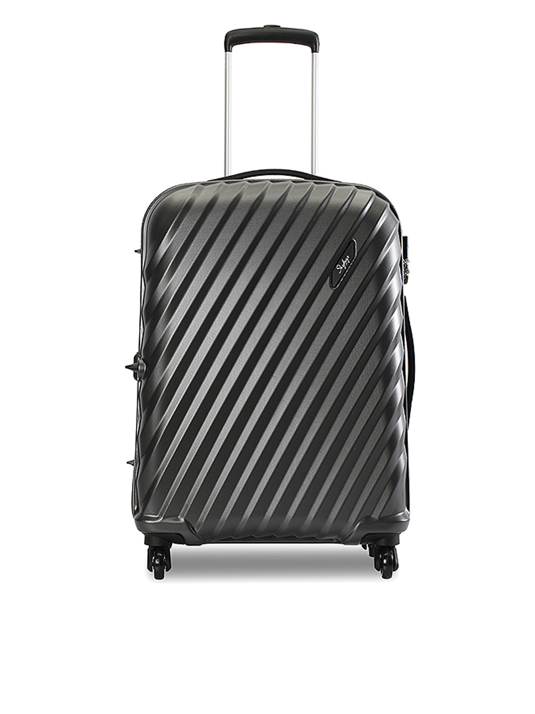 Buy Skybags Unisex Charcoal Grey Small Trolley Suitcase - Trolley Bag ...