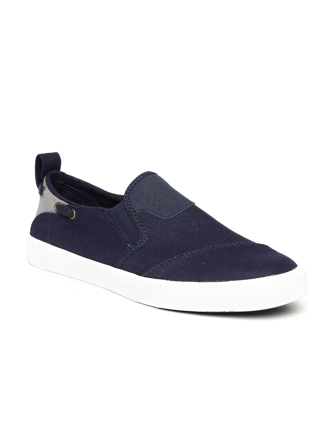 Buy Roadster Men Navy Slip Ons - Casual Shoes for Men 1176126 | Myntra