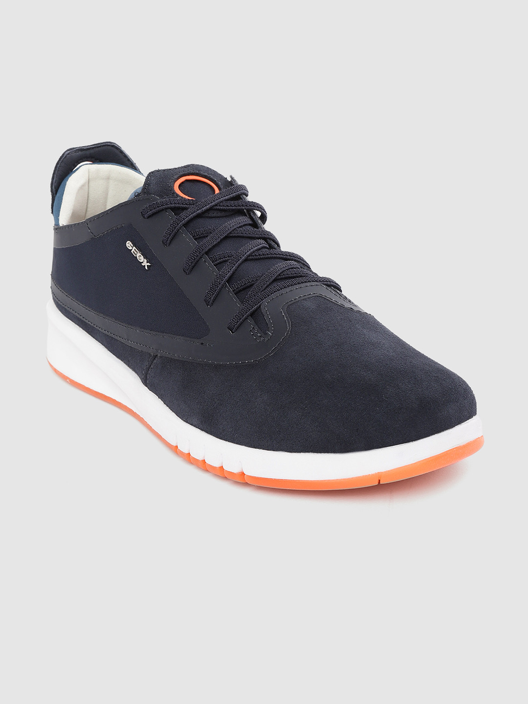 Buy Geox Men Navy Blue Solid Sneakers - Casual Shoes for Men 11774926 ...