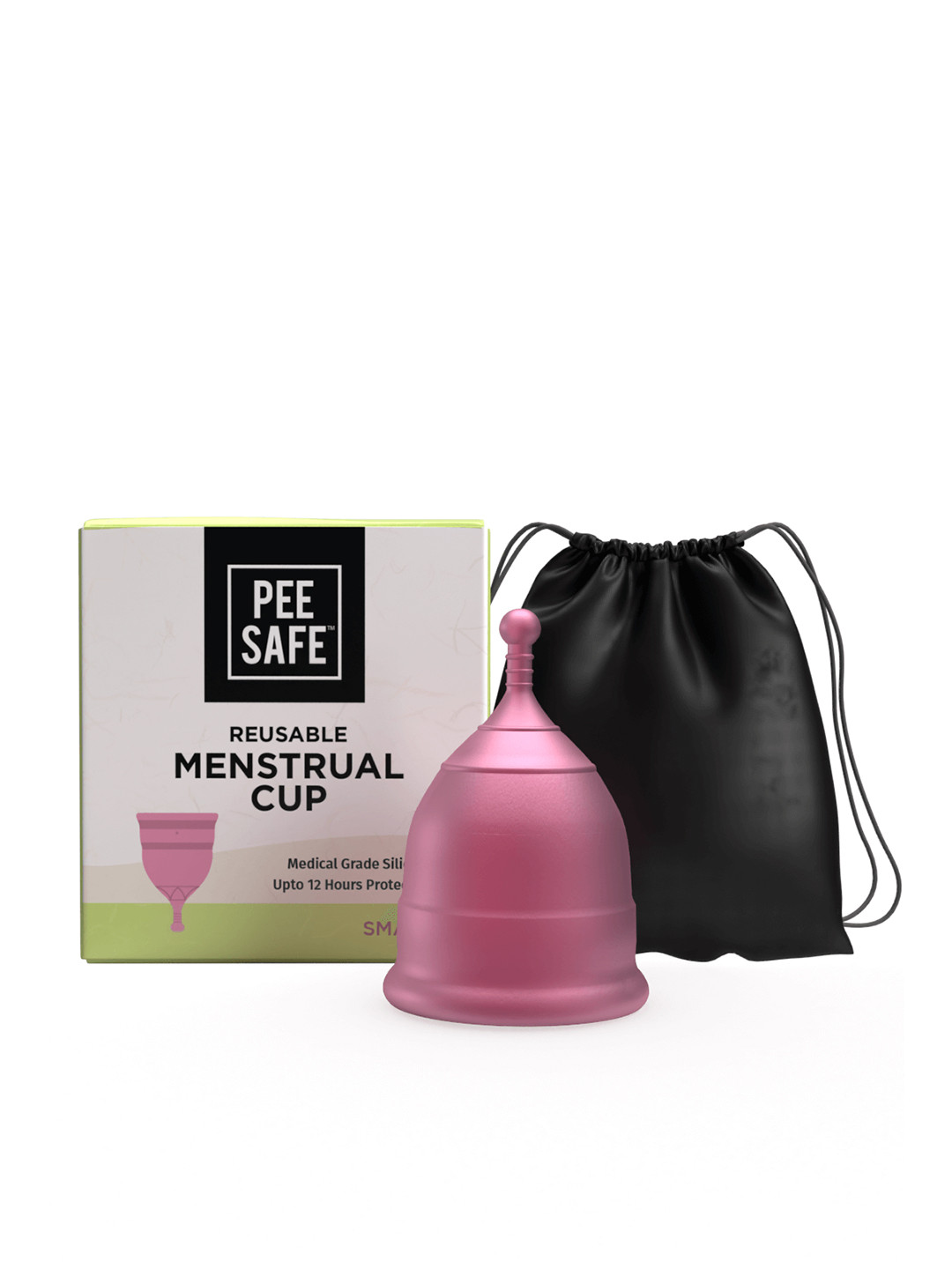 Buy Pee Safe Reusable Menstrual Cup With Medical Grade Silcone Small ...