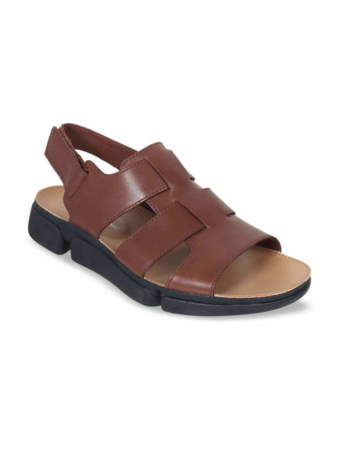 Buy Clarks Men Brown Fisherman Sandals - Sandals for Men 11788800 | Myntra