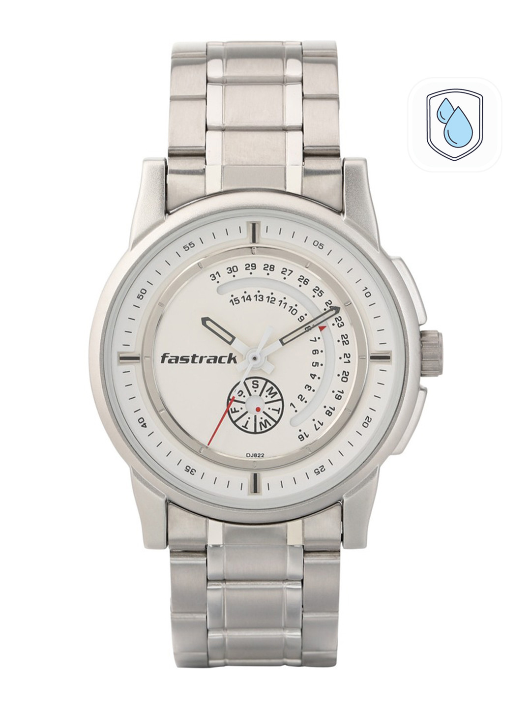 Buy Fastrack Men Off White Analogue Watch 3215SM01 - Watches for Men ...