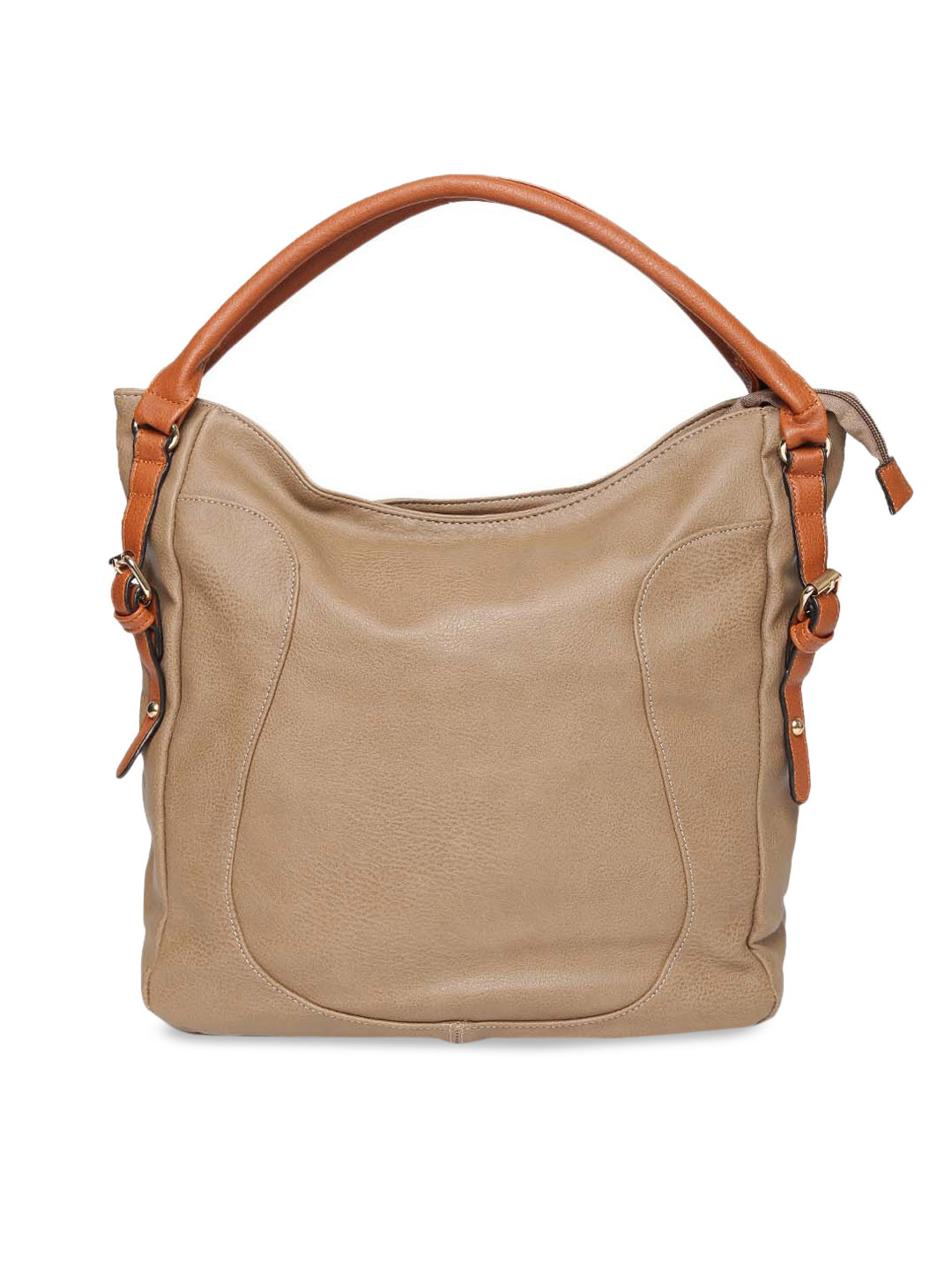 Buy Red Pout Brown Solid Hobo Bag - Handbags for Women 11796248 | Myntra