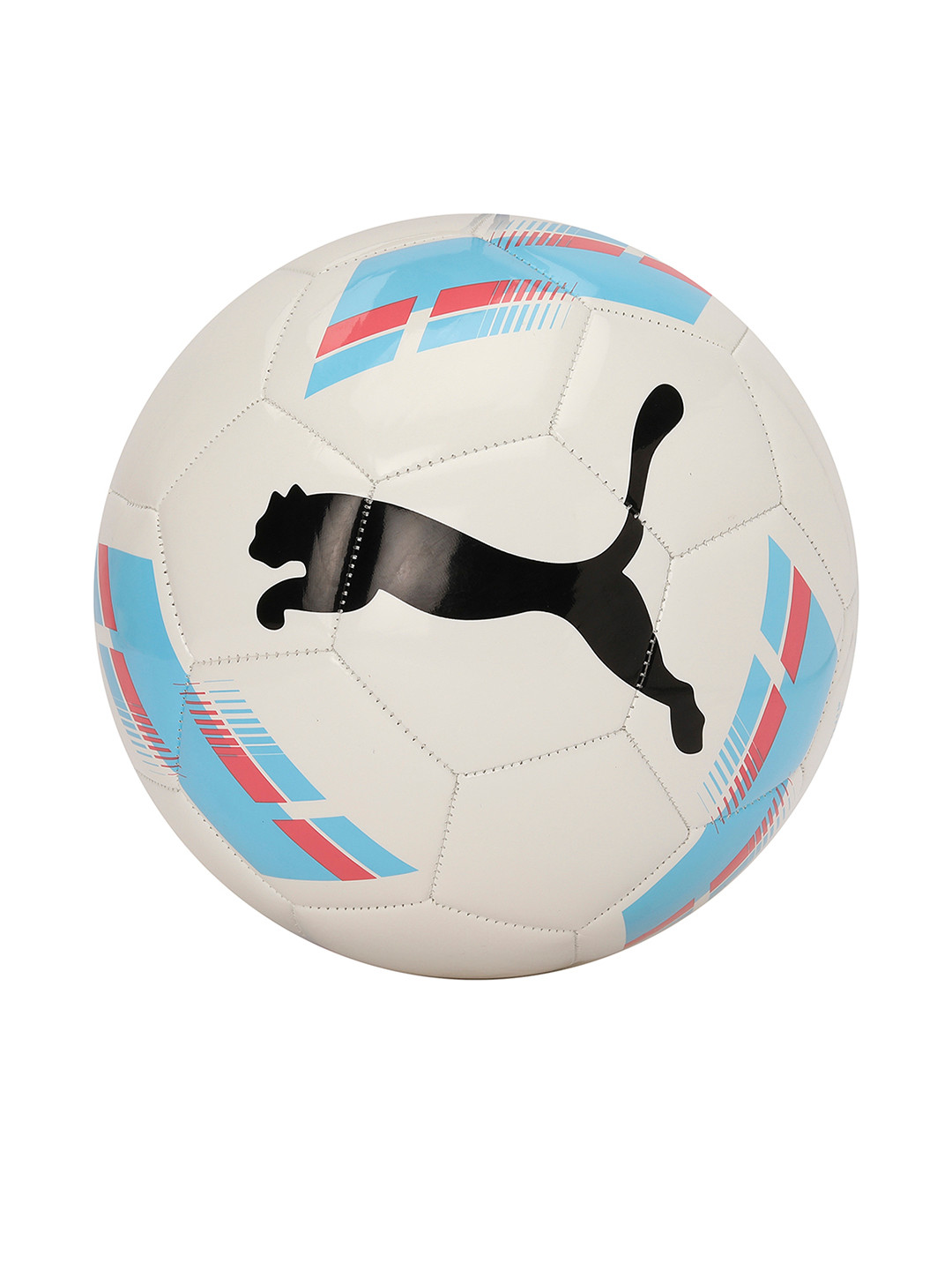 Buy Puma Unisex White & Blue Printed Shock Football - Footballs for ...
