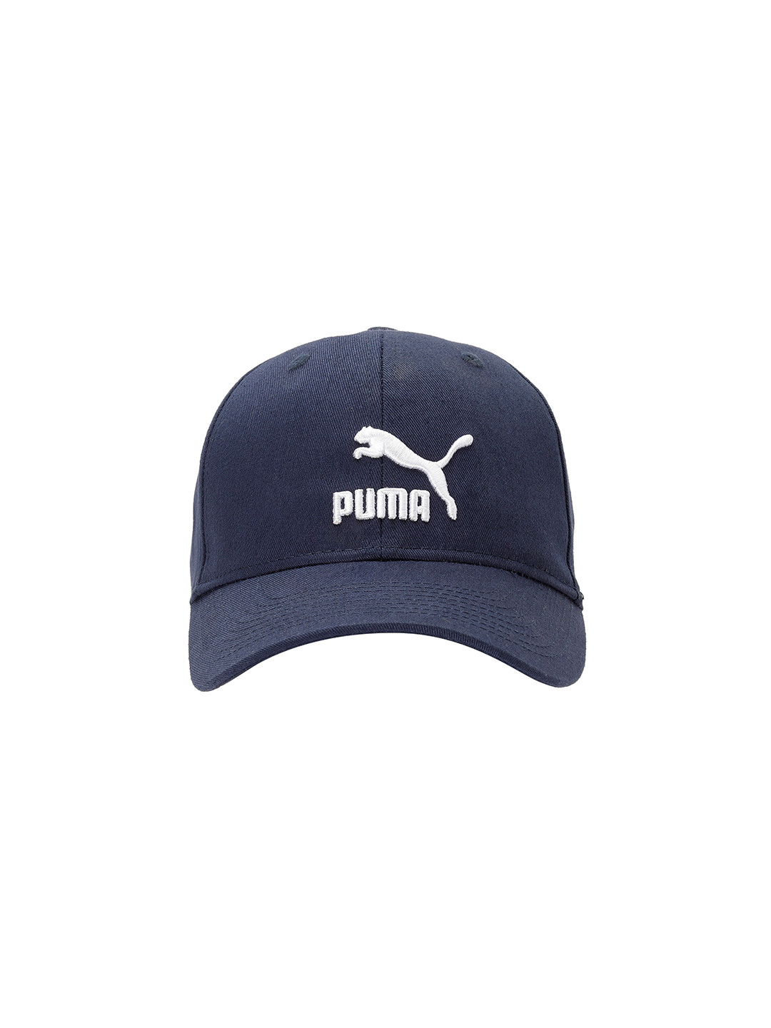 Buy Puma Unisex Navy Blue Embroidered Archive Logo Baseball Cap - Caps ...