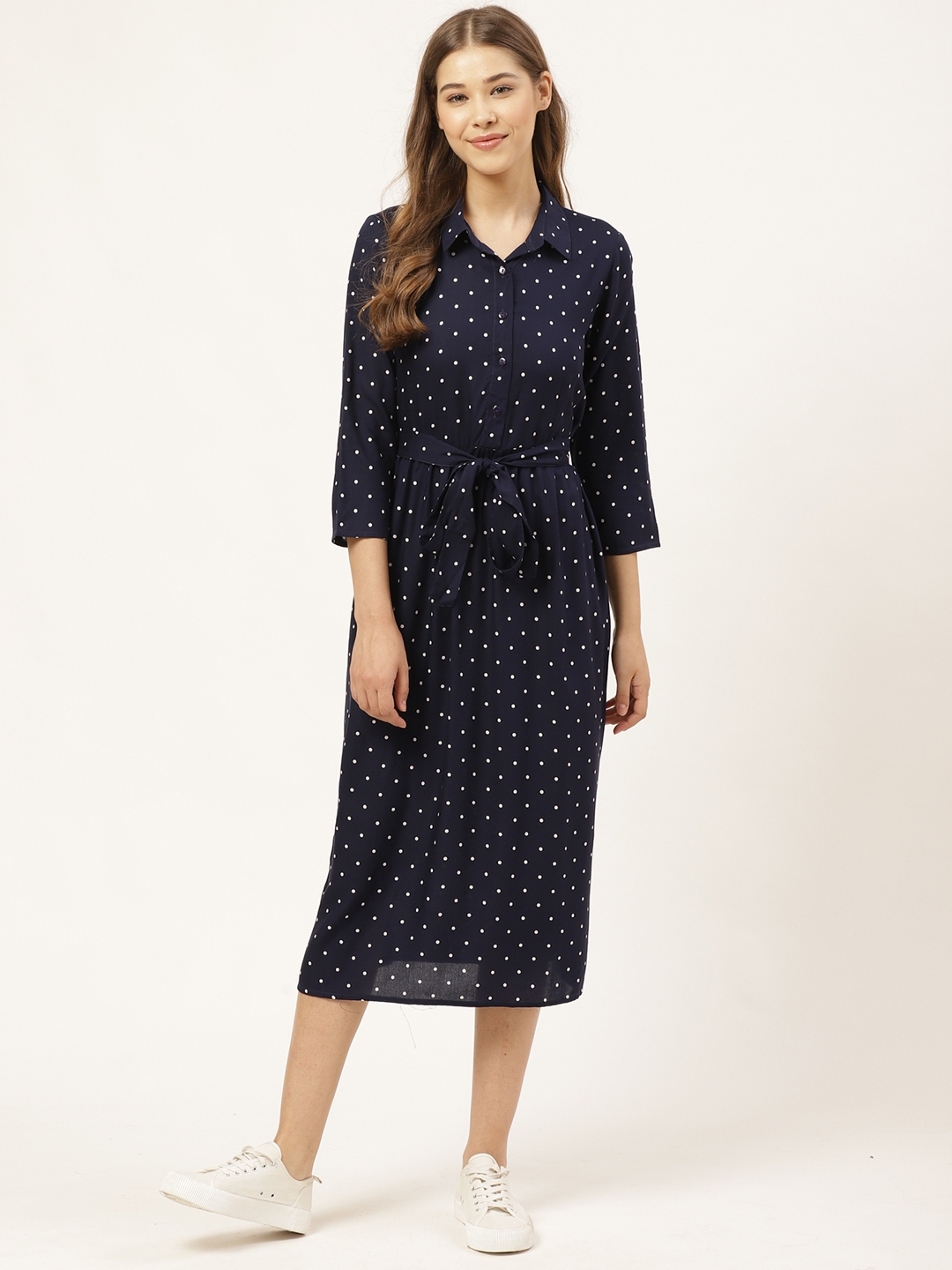 Buy 20Dresses Women Navy Blue & White Printed Shirt Dress - Dresses for ... Buy 20Dresses Women Navy Blue & White Printed Shirt Dress - Dresses for ...