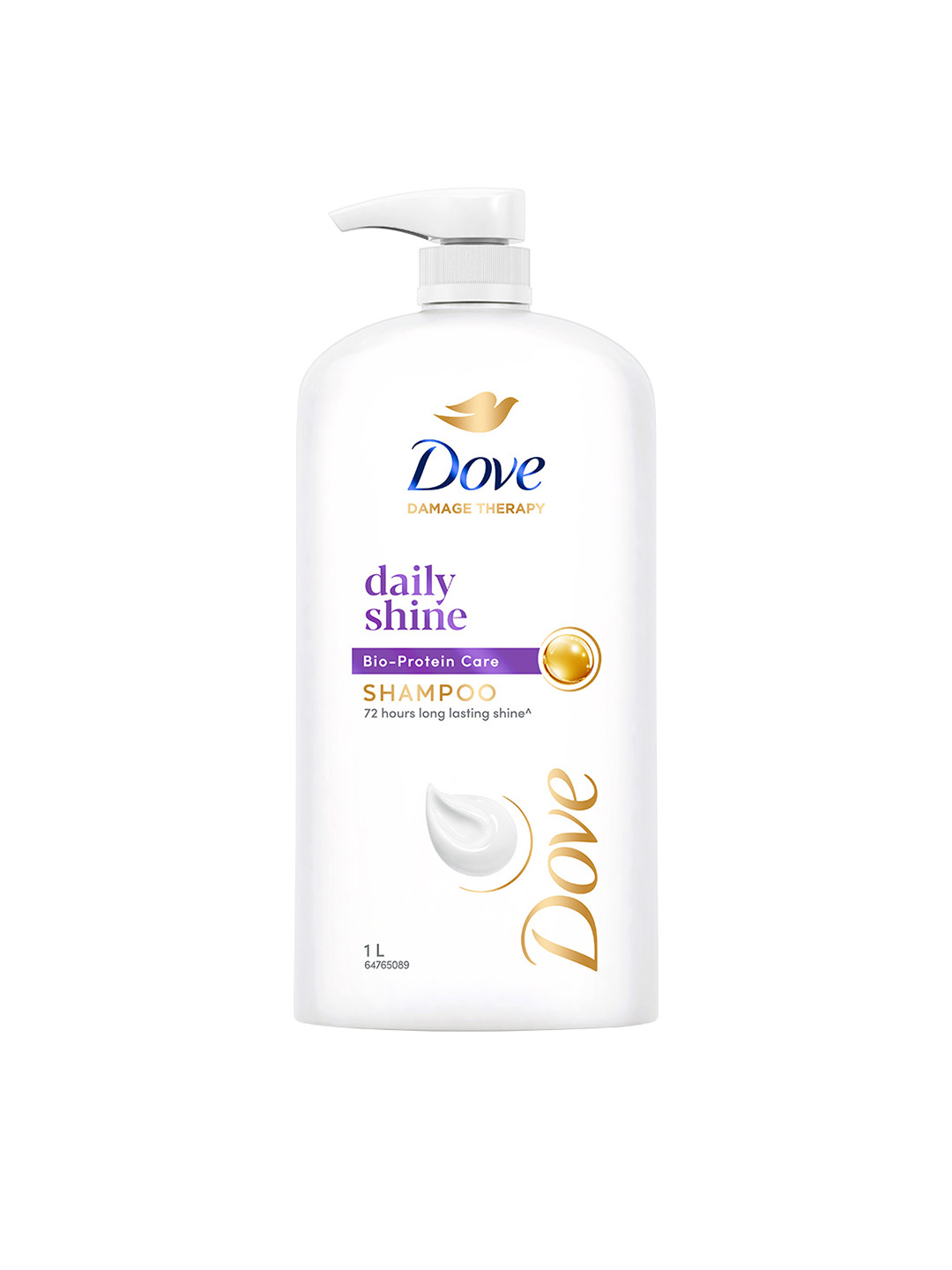 Buy Dove Unisex Daily Shine Shampoo For Dull Hair 1L - Shampoo for ...