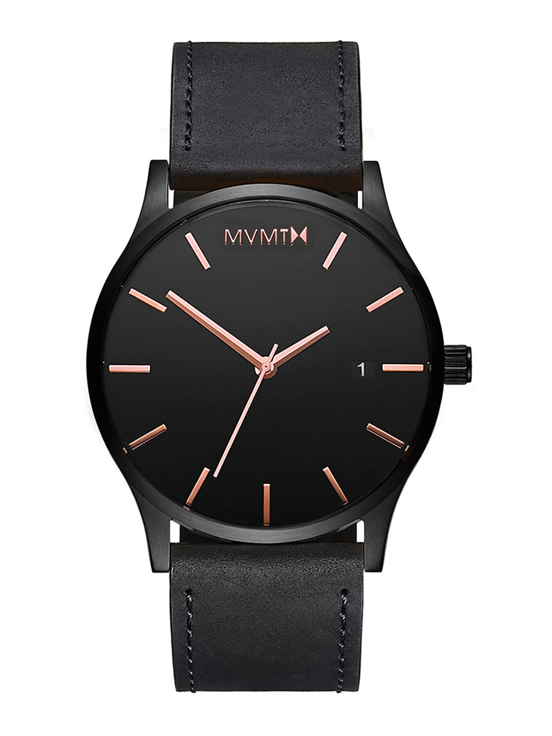 Buy MVMT Men Black Analogue Watch D MM01 - Watches for Men 11860010 | Myntra
