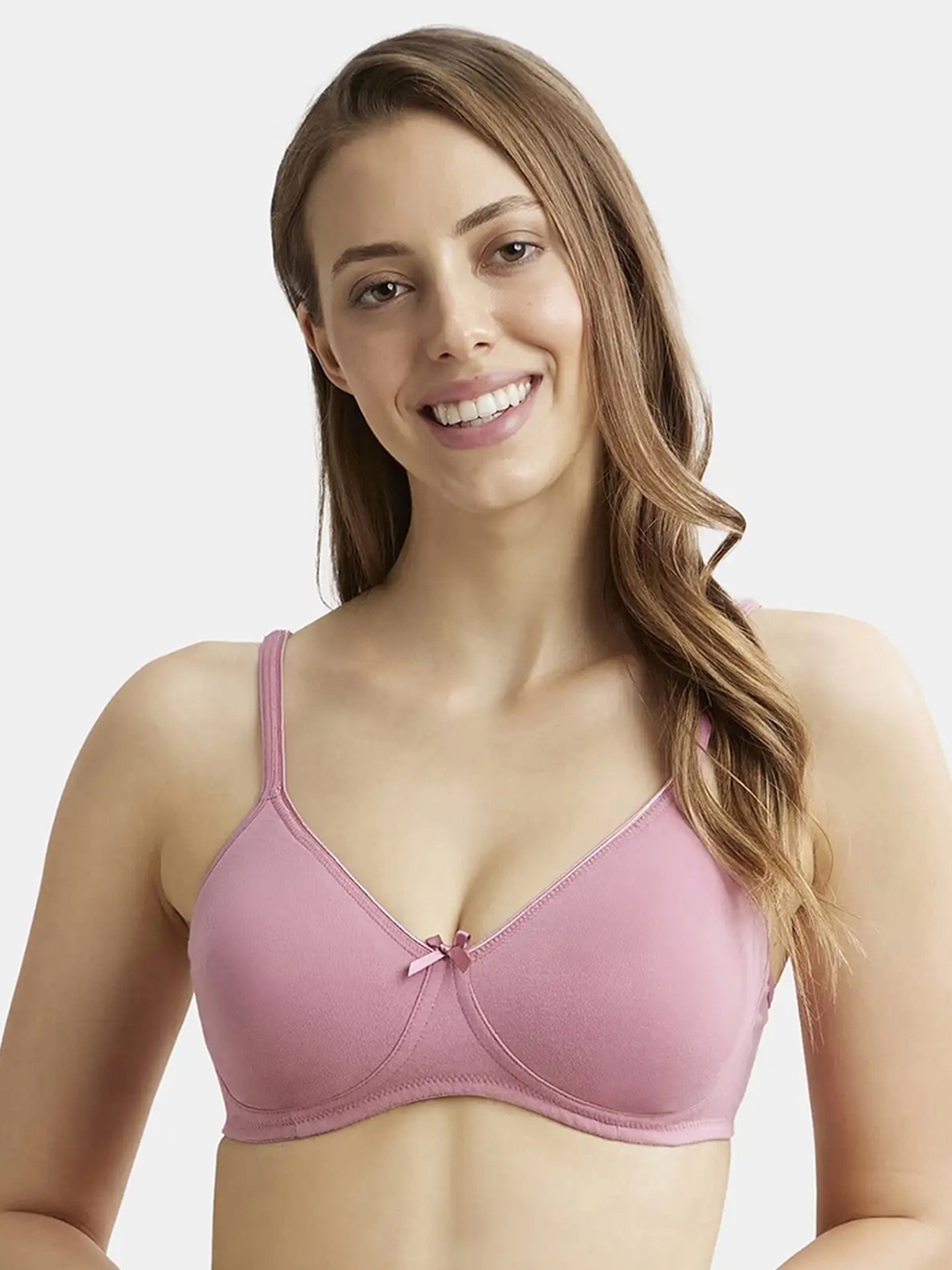Buy Jockey Wirefree Non Padded Medium Coverage Everyday Bra 1722 Bra