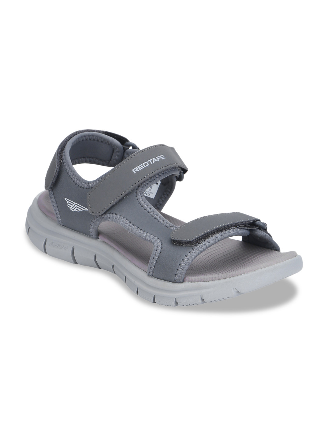 Buy Red Tape Men Grey Solid Sports Sandals - Sandals for Men 11863992 ...