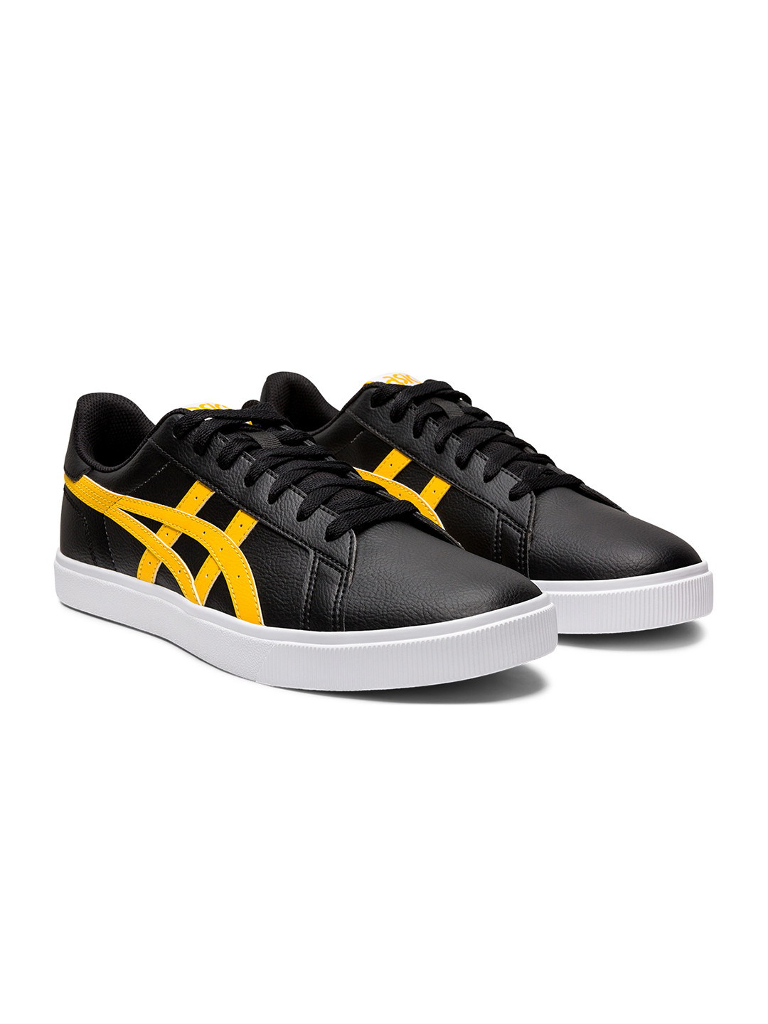 Buy ASICS Men Black & Yellow CLASSIC CT Casual Shoes - Casual Shoes for ...