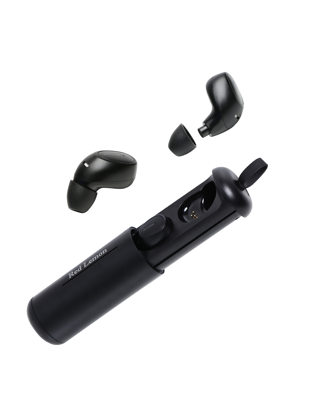 Buy Red Lemon Unisex Fusion T500 True Wireless Earbuds With Charging ...